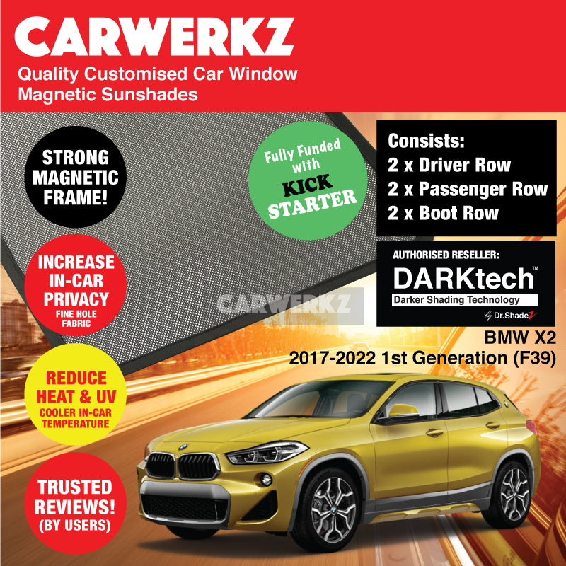 Dr Shadez DARKtech BMW X2 2017-2022 (F39) Germany SUV Customised Magne – CarWerkz.com