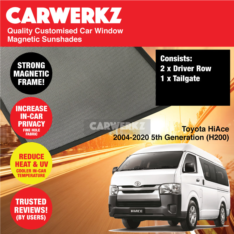 Toyota HiAce 2004-2020 5th Generation (H200) Japan Commercial Van ...