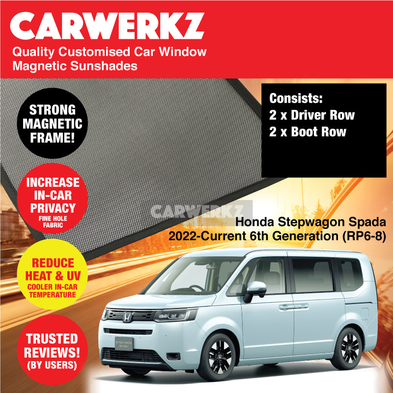 Honda Stepwgn Stepwagon Spada 2022-Current 6th Generation (RP6/7/8 ...