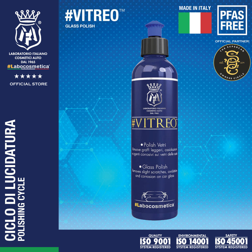 Labocosmetica VITREO 250ml (Easy application Glass polish) – CarWerkz.com